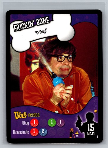 Crikey #33 Austin Powers CCG The Spy Who Shagged Me Card Decipher ...