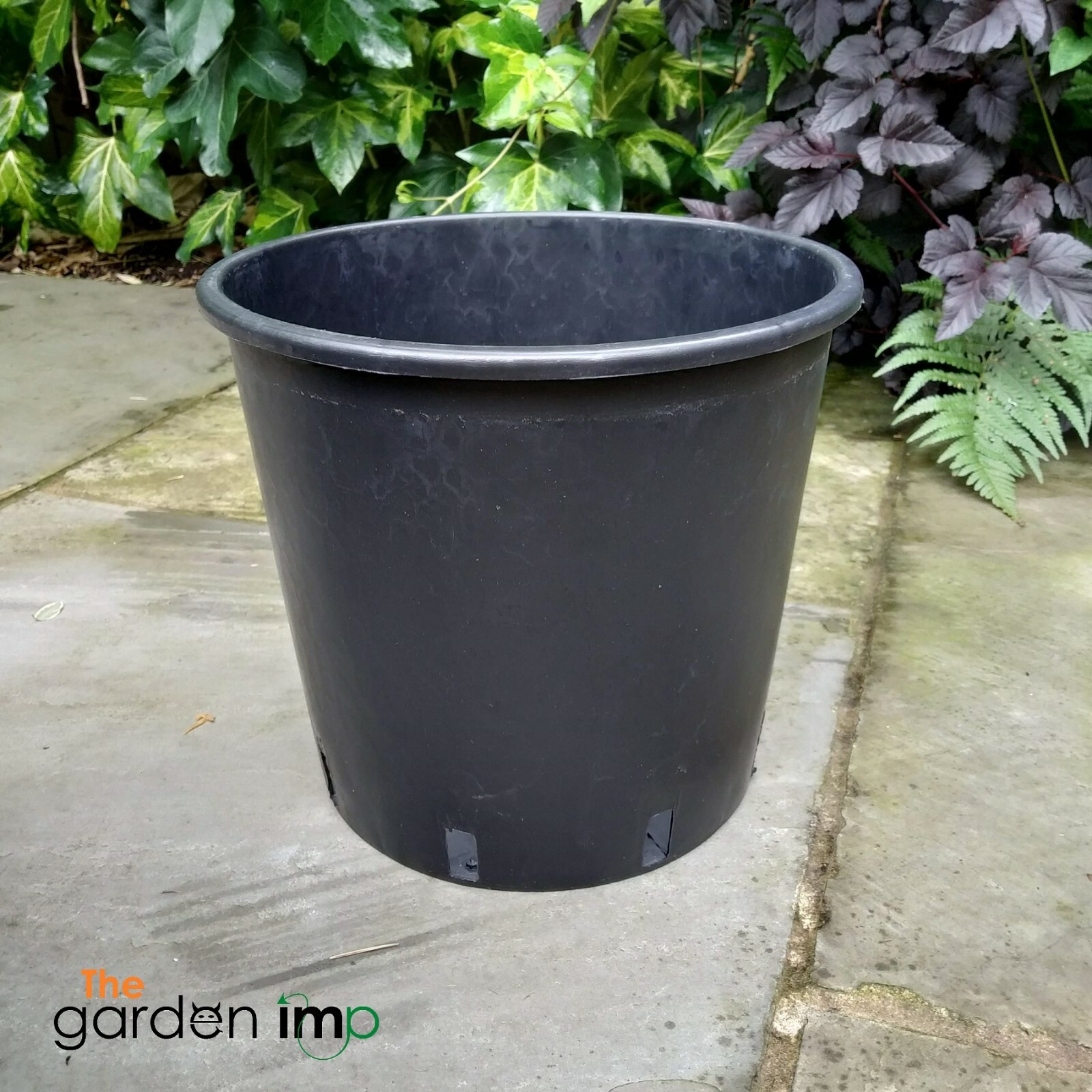 Heavy Duty Plant Pots Outdoor Garden Tall Squat Flower Plastic Planter ...