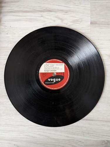 Milton Mezz Mezzrow 78 Tours RPM - Boogie Parisien / Clarinette ...