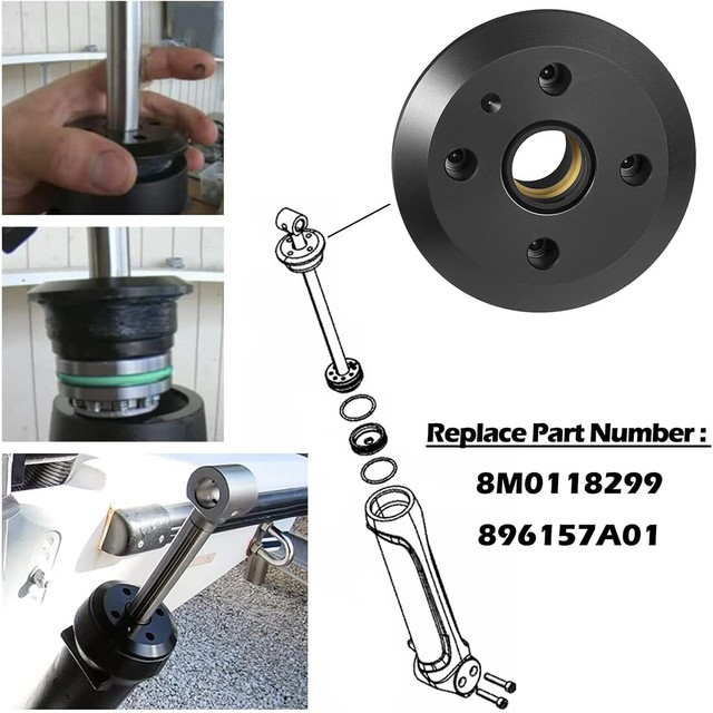 Mercury Marine Quicksilver VERADO Trim Rod Assembly OEM 8m0118299 SS ...