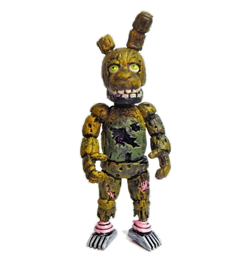 mexican ANIMATRONIC DARK SPRINGTRAP action figure 8" FNAF five nights ...