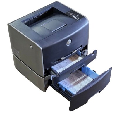 Dell 1700N Standard Laser Printer W/EXTRA TRAY FULLY SERVICED! FULLY ...