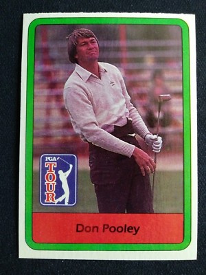 1982 Dunruss PGA Tour Golf Card # 57 Don Pooley | eBay