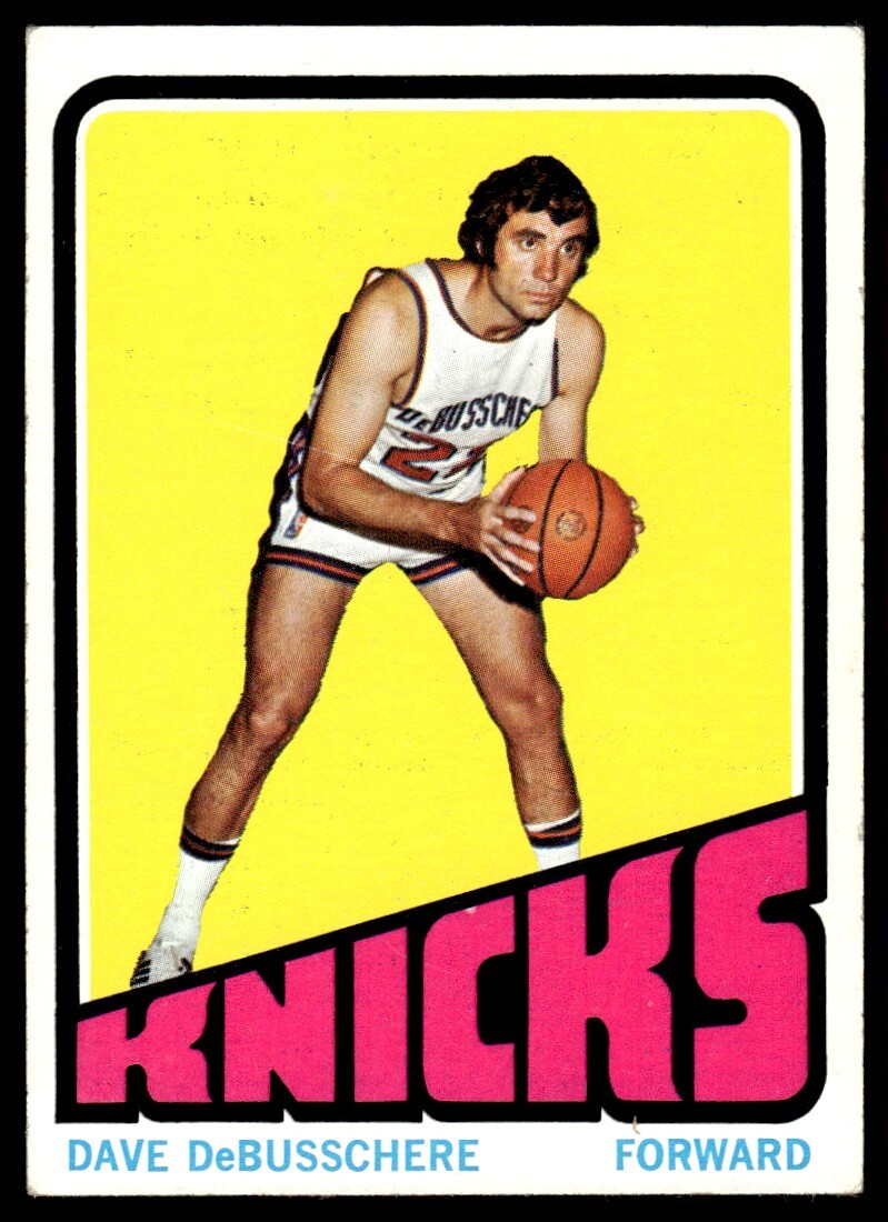 1972-73 Topps Basketball Dave Debusschere New York Knicks #105 EX+ | eBay