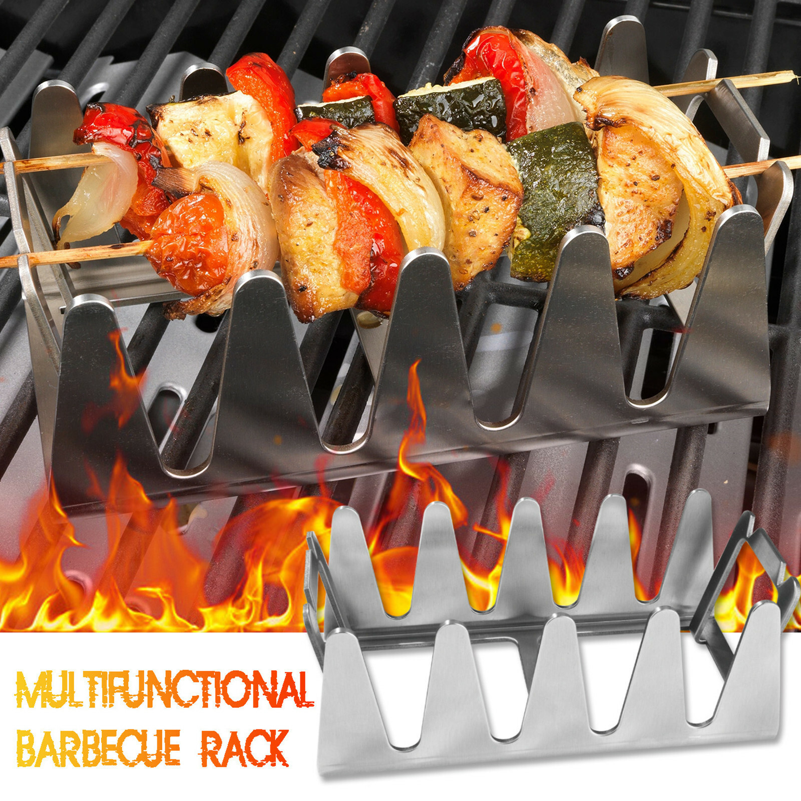 Barbecue Rib Racks