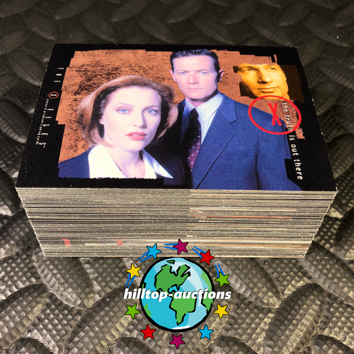 THE X-FILES SEASON 8 COMPLETE 90-CARD TV SHOW SET 2002 INKWORKS *READ ...