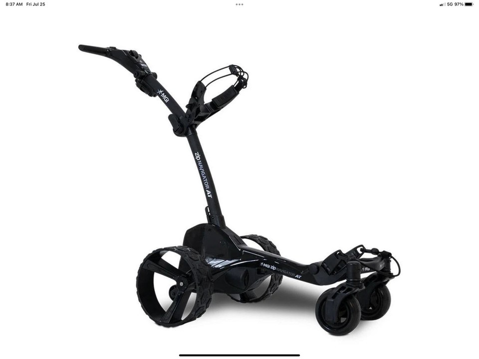 MGI Golf Zip Navigator AT Electric Caddy/remote Control /BlackNEW/no ...