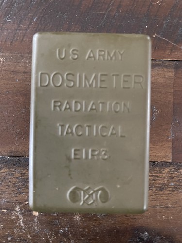 US ARMY DOSIMETER RADIATION TACTICAL EIR3 Équipement de Terrain | eBay