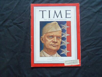 1943 SEPTEMBER 13 TIME MAGAZINE - DWIGHT D. EISENHOWER - T 881 | eBay