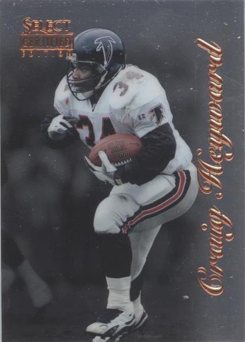 1996 Select Certified Edition - Craig Heyward #8 for sale online | eBay