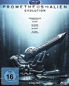 Prometheus to Alien: Evolution [5 Blu-rays] [Blu-ray] d... | DVD | état ...