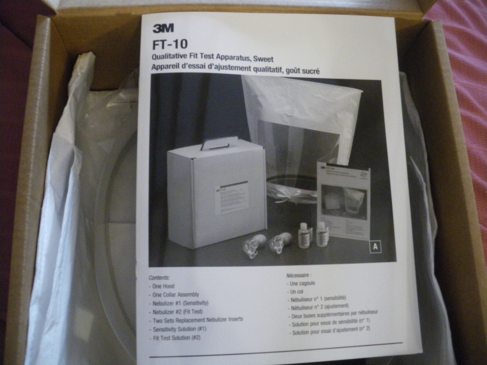 3M FT-10 Respirator Fit Test Kit for sale online | eBay