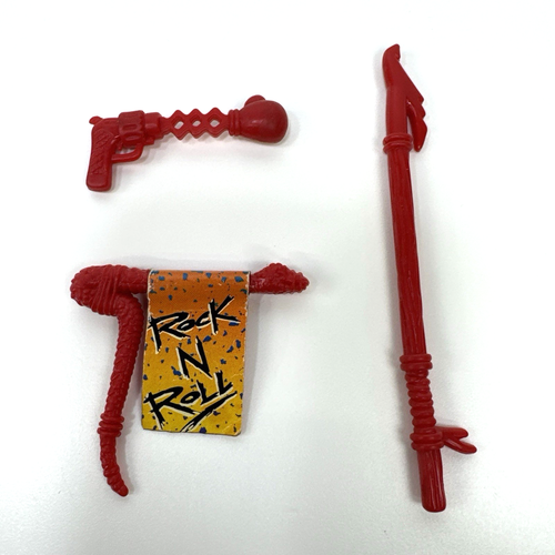 TMNT teenage Mutant Ninja Turtles Vtg Talkin Raph Weapons W/Rock N Roll ...