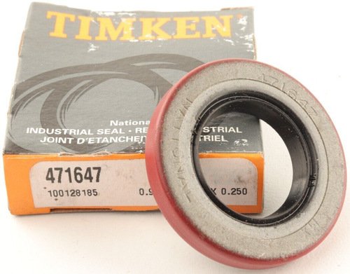 Timken National Seals 471647 Nitrile Oil Seal - Solid, 0.937 in Shaft ...
