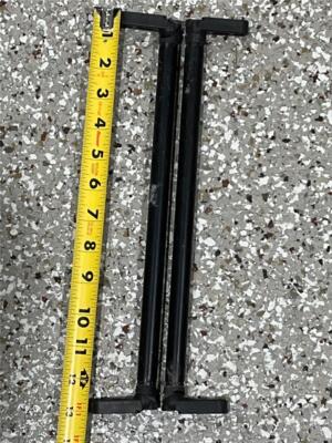 Pair of Black Marine Boat Windshield Supports Rods Braces Brackets 13 ...