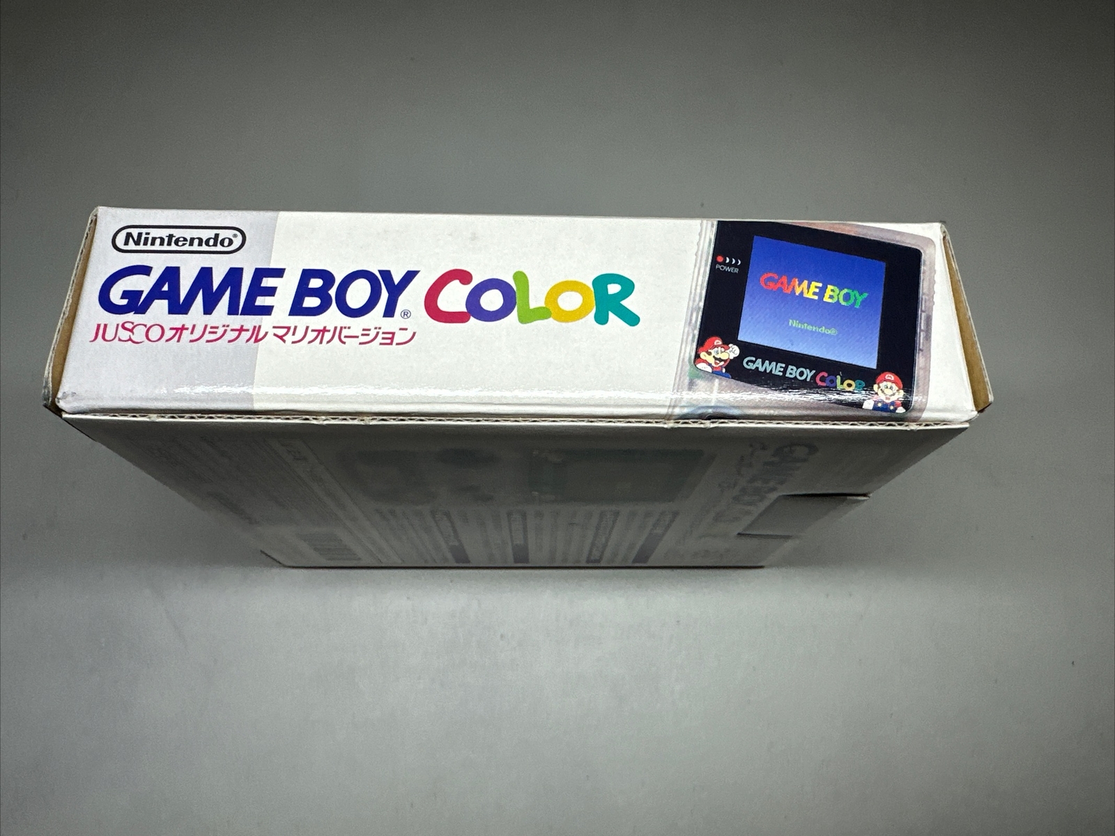 Nintendo GameBoy Color JUSCO Mario Clear LIMITED CGB-001 Handheld ...
