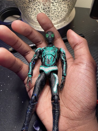 Medicom Mafex 103 Custom Customized Spider Man PS4 Ver. Action Figure ...