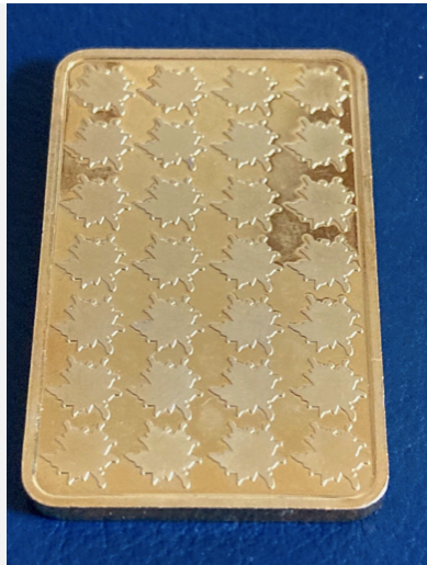 RARE VINTAGE NEW BRASS Gold Bars .999 1 OZ Gold Plated: Collection Mint ...