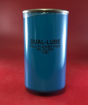 DUAL-LUBE 11-7382 FULL FLOW/BY-PASS OIL FILTER | eBay