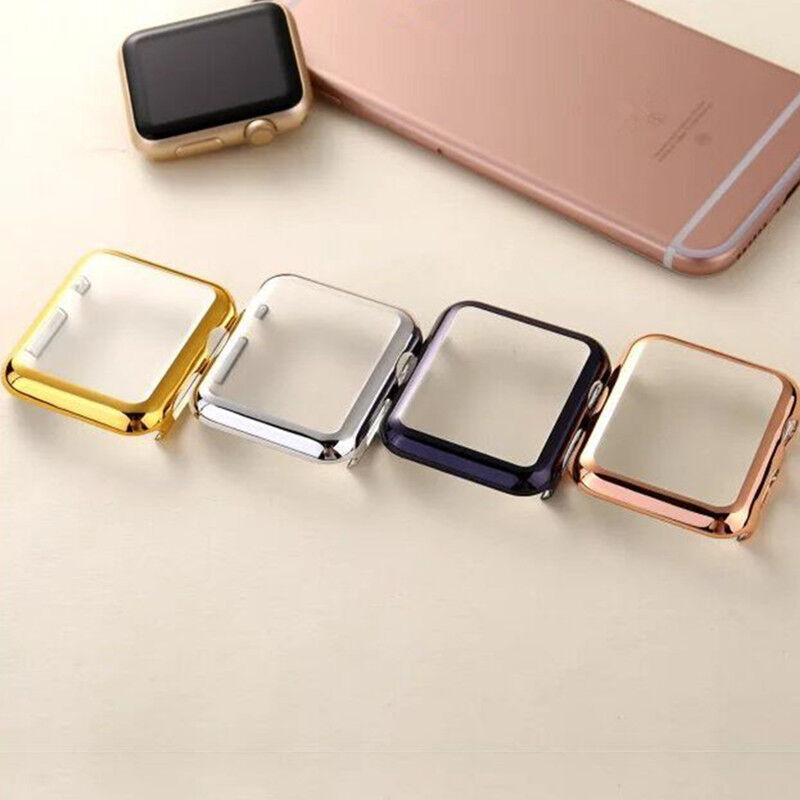 40/42/44mm PC Full Case Cover iWatch Protector for Apple Watch Series 6 ...