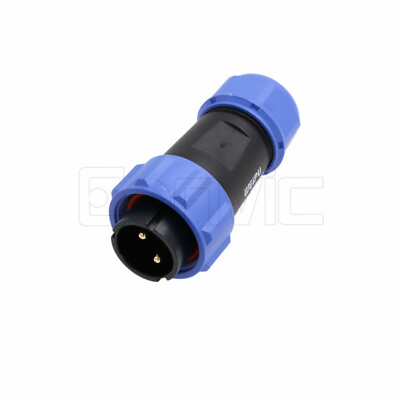 2 Pin Male Aviation Connector 12V 30A Power BLUETTI AC200MAX EP500 RV ...