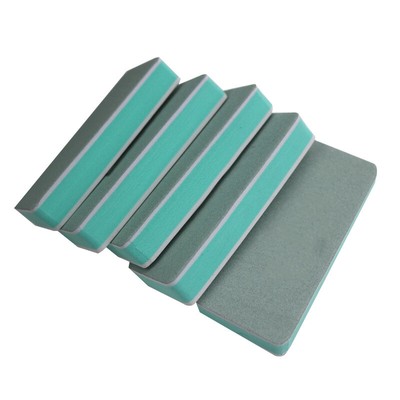 10pcs Nail File SHINING BUFFER 2 WAY Polishing Block Smooth Shine Buff ...