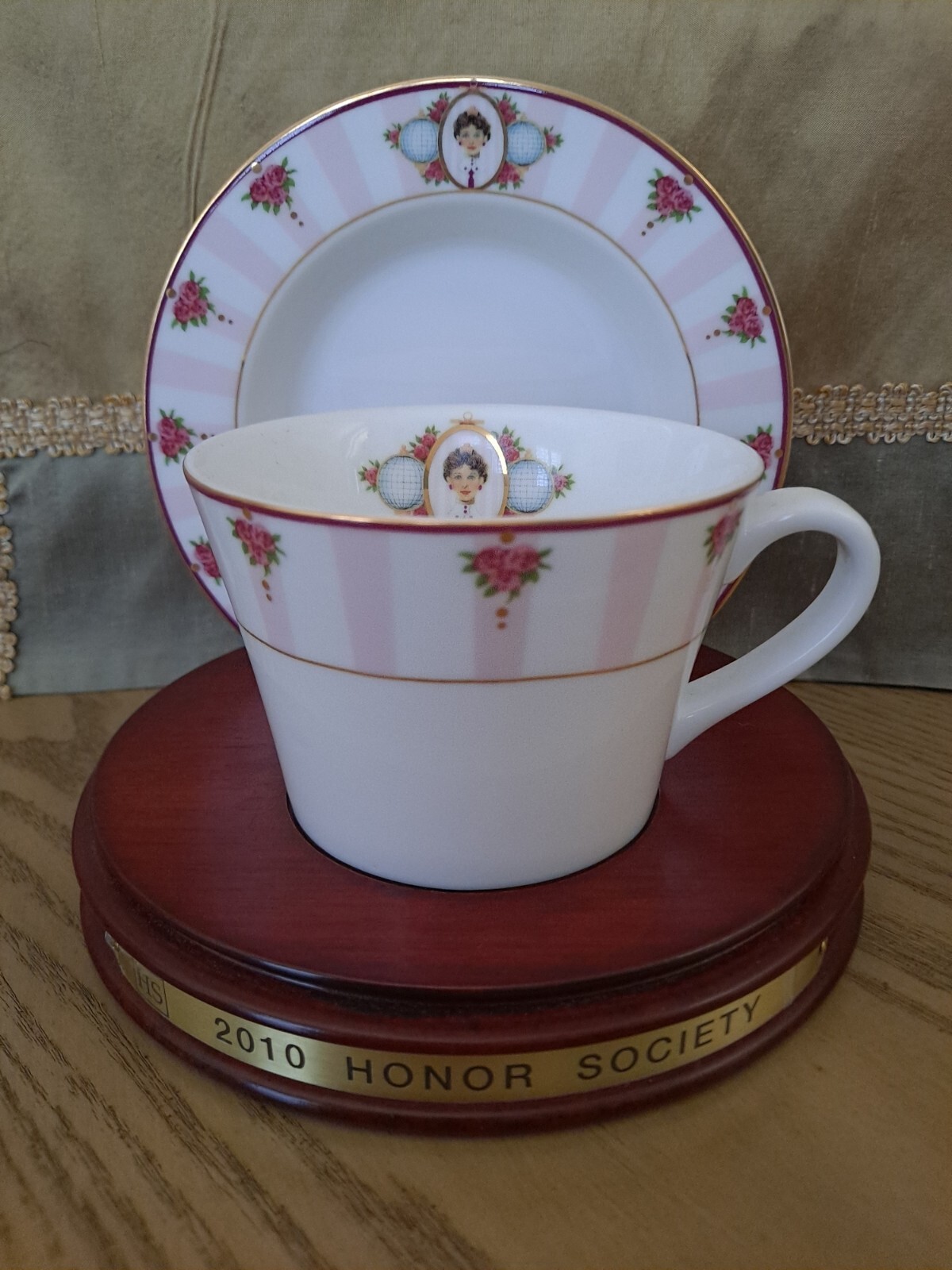 2010 Miss Albee Honor Society Tea Cup and Saucer. | eBay
