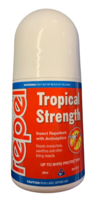 Repel Tropical Strength Insect Repellant (30% DEET) Roll On 60ml | eBay ...