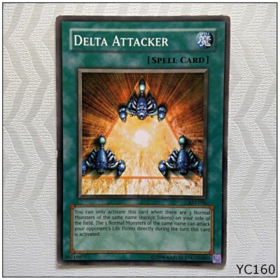 Delta Attacker - AST-096 - Common Unlimited Yugioh (YC160) | eBay