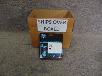 CZ133A New Genuine HP 711 Black Ink Cartridge Designjet T120 T520 02/ ...