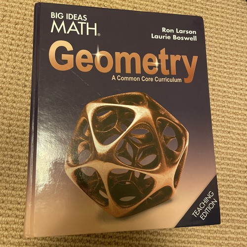 BIG IDEAS MATH Geometry: Common Core Teacher Edition | eBay