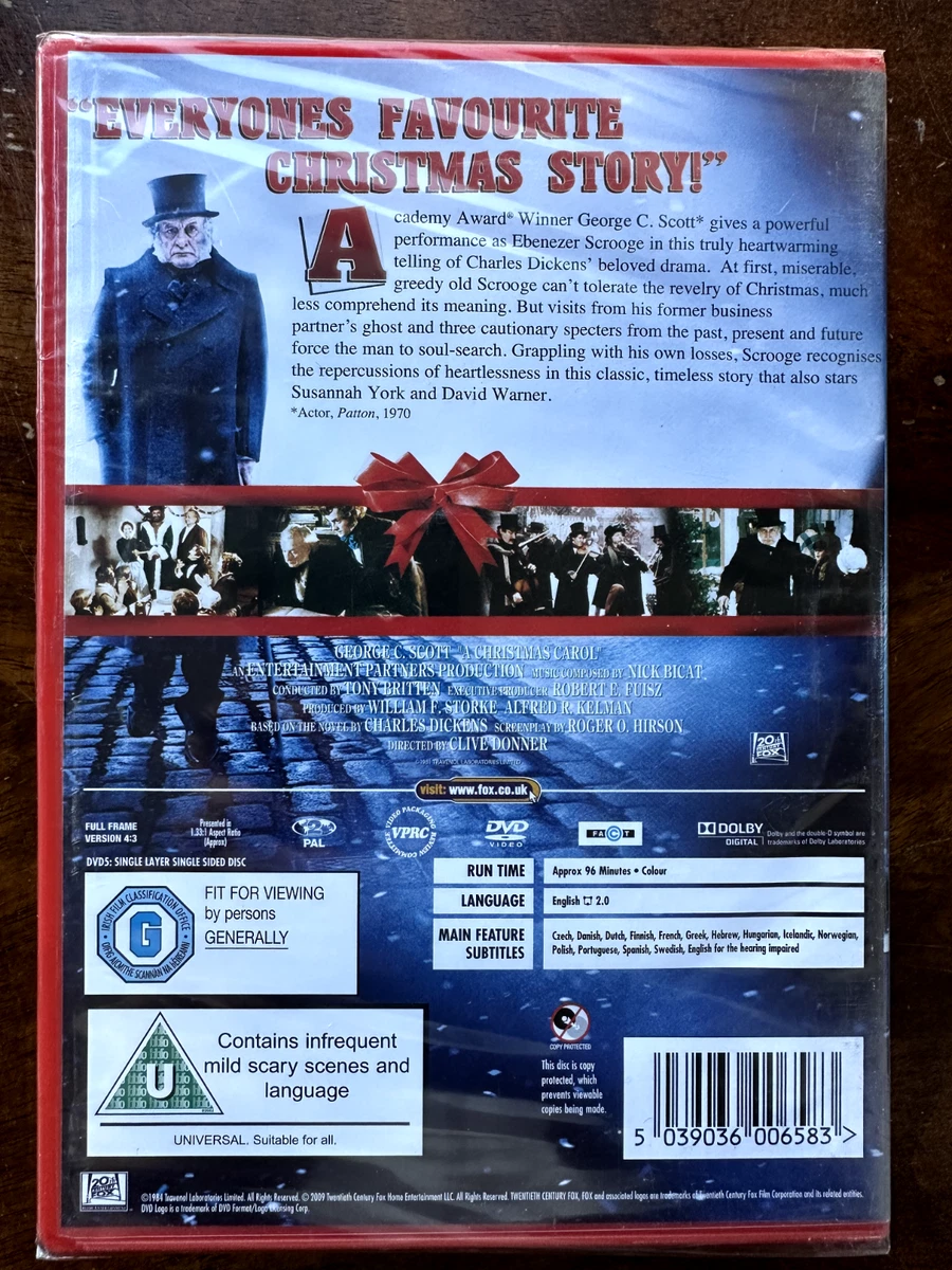 A Christmas Carol Movie Poster 1984