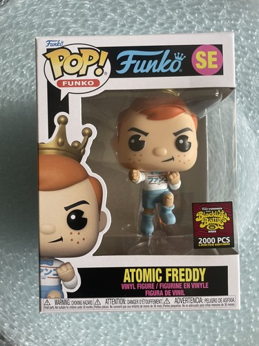 Atomic Freddy Funko Fundays Pop SDCC 2022 LE 2000 Blacklight Battle | eBay