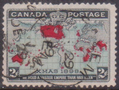 (F326-47) 1898 Canada 2c Imperial Penny stamp (AV) | eBay