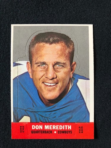 1968 Topps Football Stand Up Don Meredith | eBay