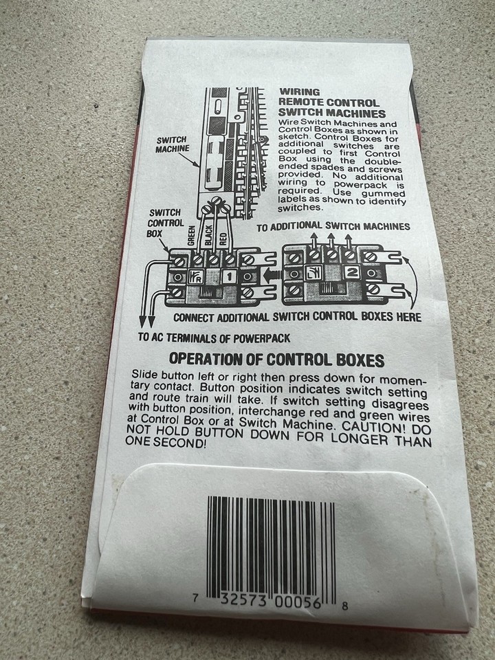 #56 Atlas HO Scale Switch Control Boxes New In Package. | eBay