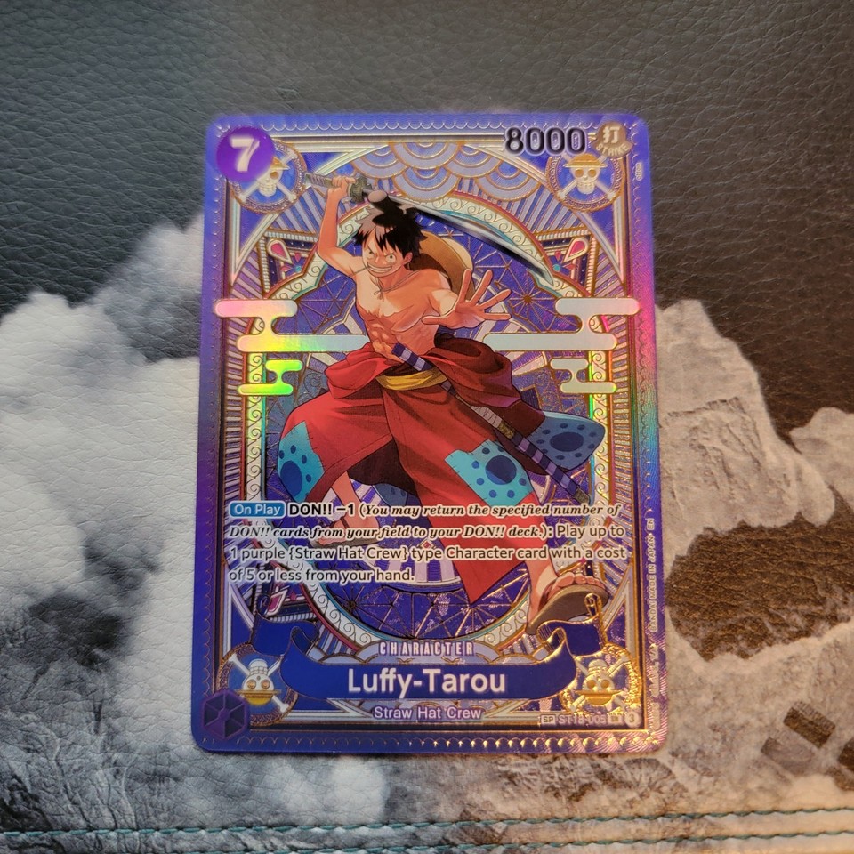 One Piece Luffy-Tarou ST18-005 SP a Fist of Divine Speed OP11 NM ...