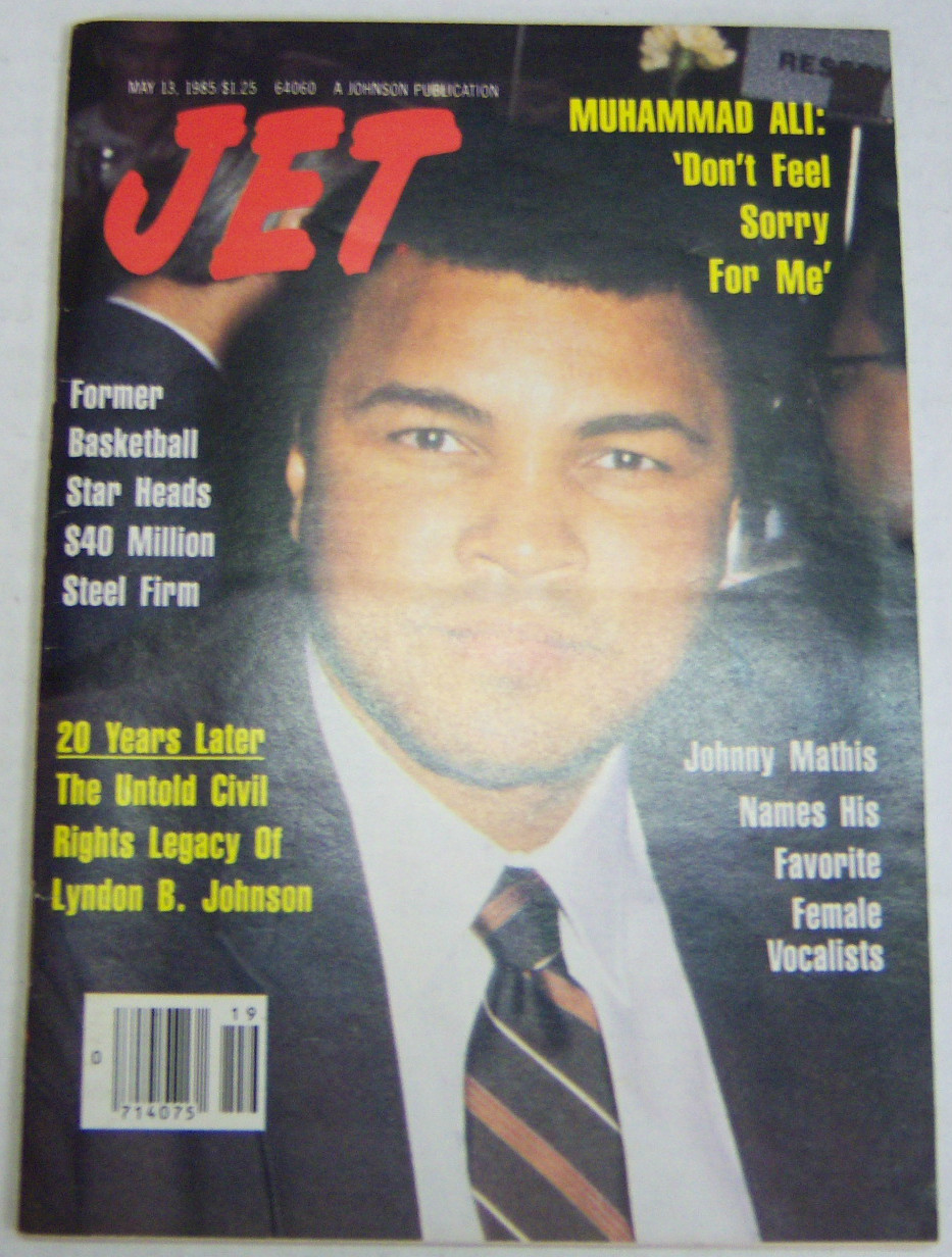 Jet Magazine Muhammad Ali May 1985 Digest Size 091012R | eBay