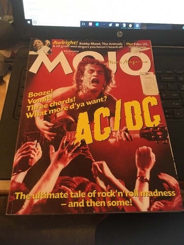 Mojo Music Magazine Dec 2000 AC/DC bobby bland, Animals, U2 fabs neil ...