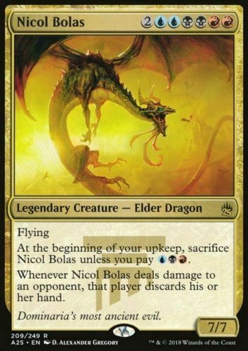 1x NICOL BOLAS - Dragon - M25/List - MTG - Magic the Gathering - NM | eBay