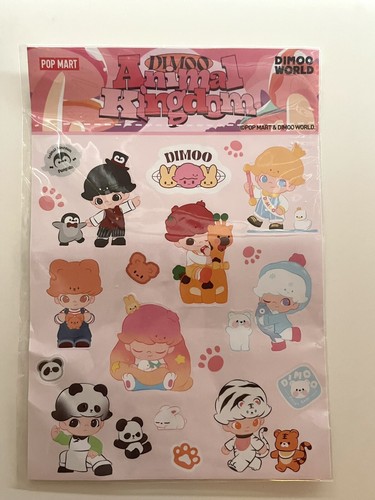 POP MART Dimoo Animal Kingdom Stickers - Brand New Sealed | eBay
