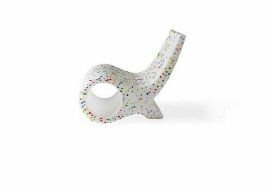 CAPPELLINI Stuhl The Walt Disney Öko-Kunststoff Weiß Höhe 72CM Länge ...