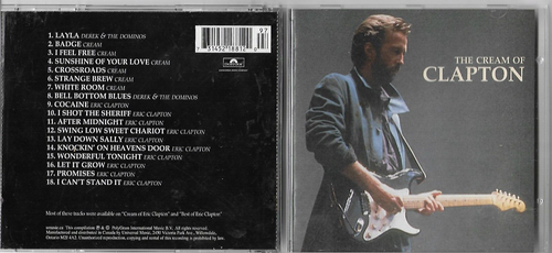 Eric Clapton - The Cream of Clapton (CD, 1995) | eBay
