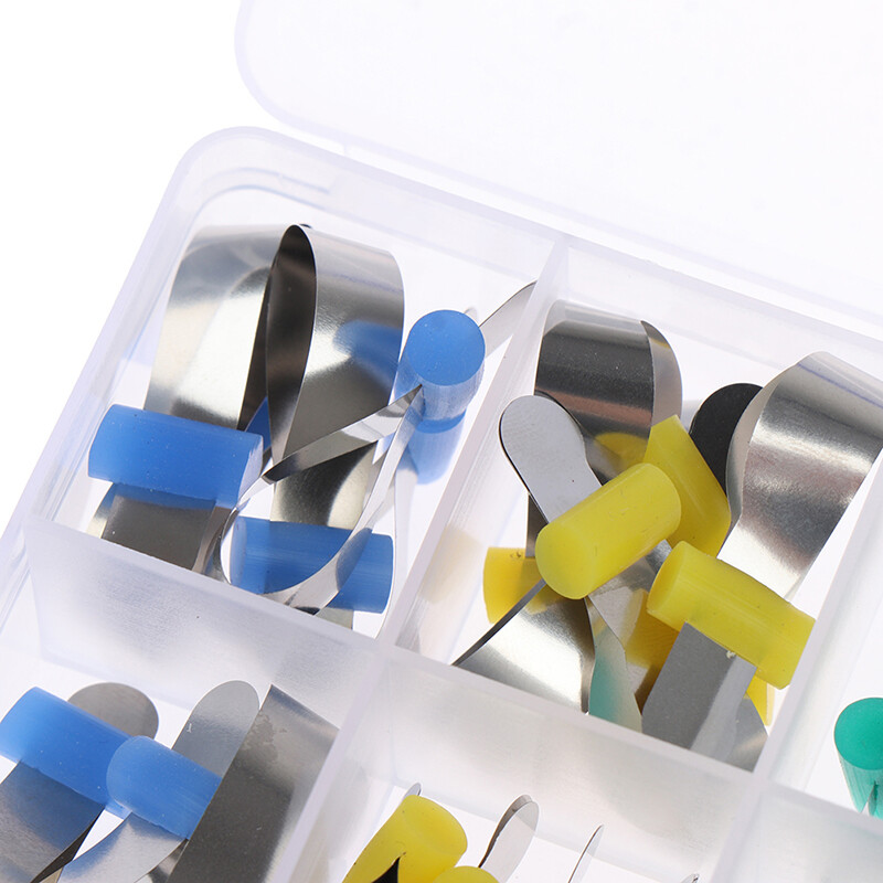 50Pcs Dental Matrix Matrices Band Retainerless Retainer Orthodontic ...