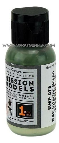 Mission Models Paints Color: MMP-079 RAF Interior Green | eBay