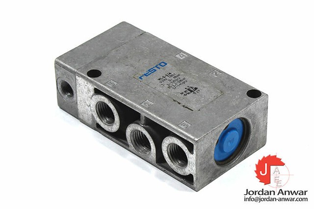 VL-5-1/4 FESTO Pneumatic valve 9199 5/2-1/4 in Single Pilot Valve for ...