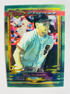 1994 TOPPS FINEST #197 MIKE BENJAMIN NM-MT MLB BASEBALL CARD | eBay