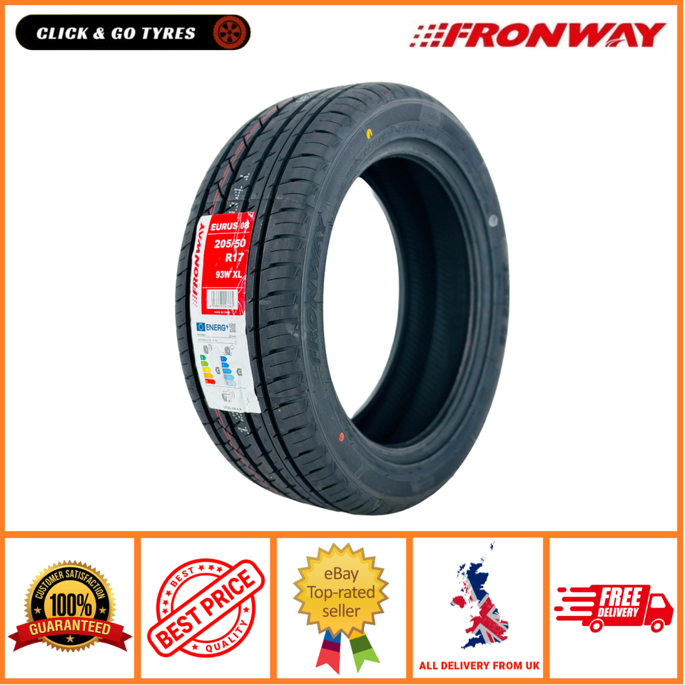 4 x 205/50R17 FRONWAY EURUS08 93W XL - High Performance - 205 50 17 ...