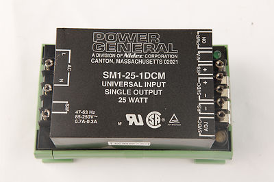 Nidec Power General SM1-25-1DCM Power Supply | eBay