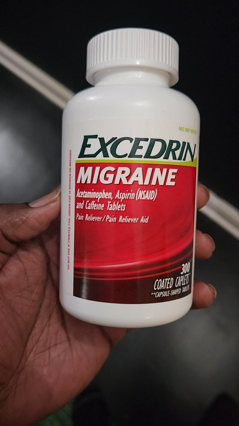 Excedrin Migraine Acetaminophen, Aspirin with Caffeine Coated Caplets ...